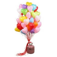 Disposable Portable Helium Balloon Kit, 4.98 Cu Ft, with 20 Balloons ...