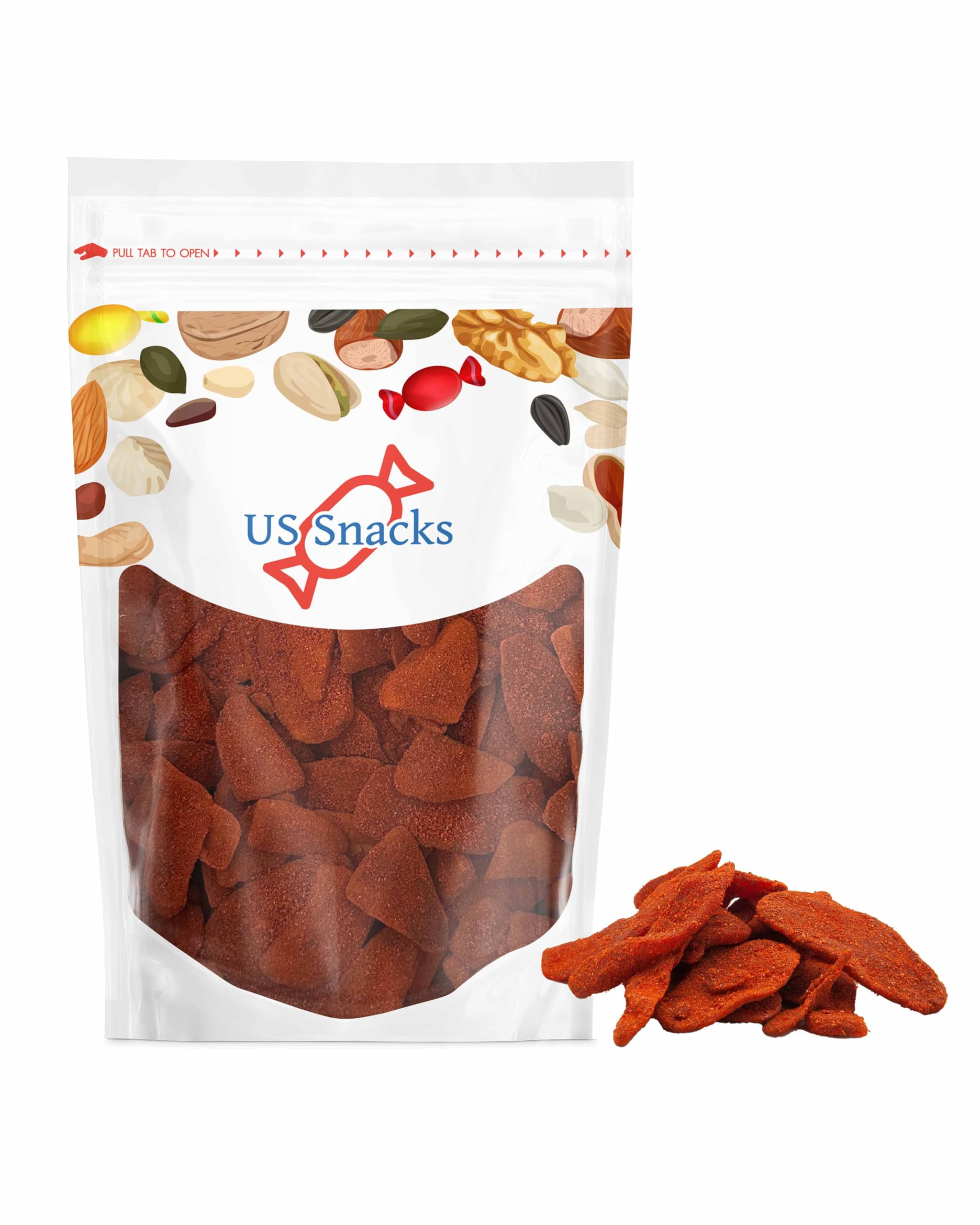 US Snacks - Dried KEF16 Chili Mango Slices, Hot Spicy Mangoes (1 Pound ...