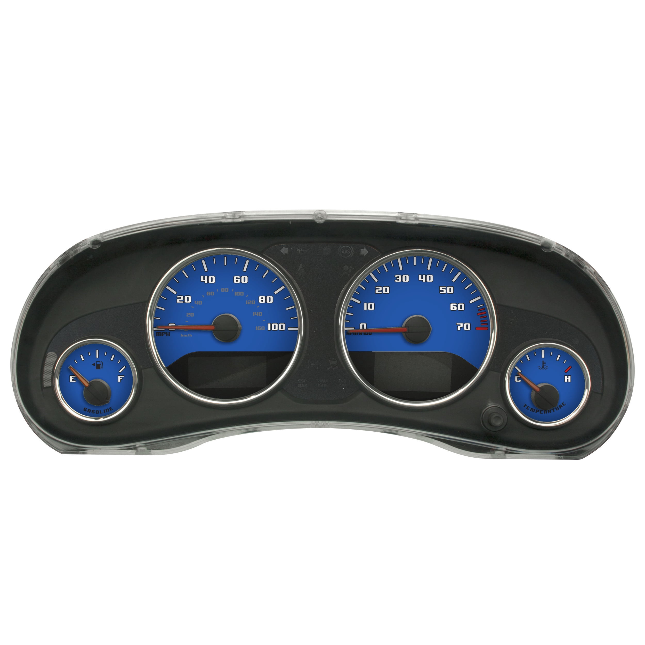 US Speedo Daytona Edition Custom Gauge Face for 2007-2014 Jeep Wrangler ...