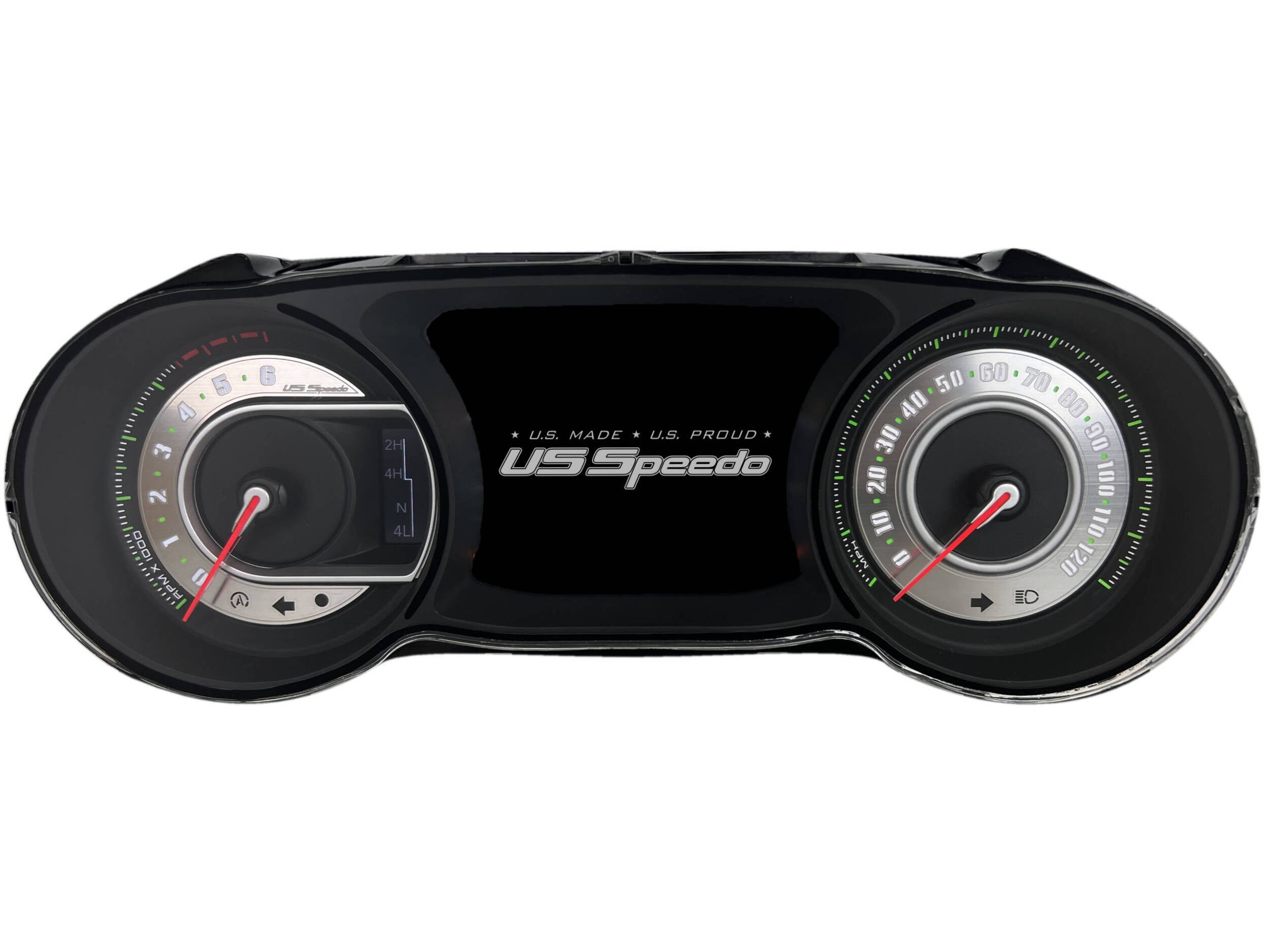 US Speedo Stainless Edition Custom Gauge Face for 2018-2022 Jeep ...