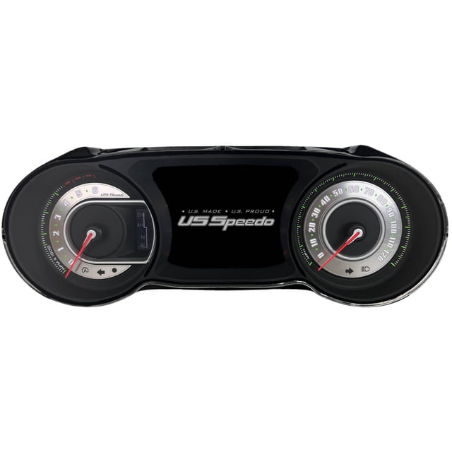 US Speedo Stainless Edition Custom Gauge Face for 2018-2022 Jeep ...