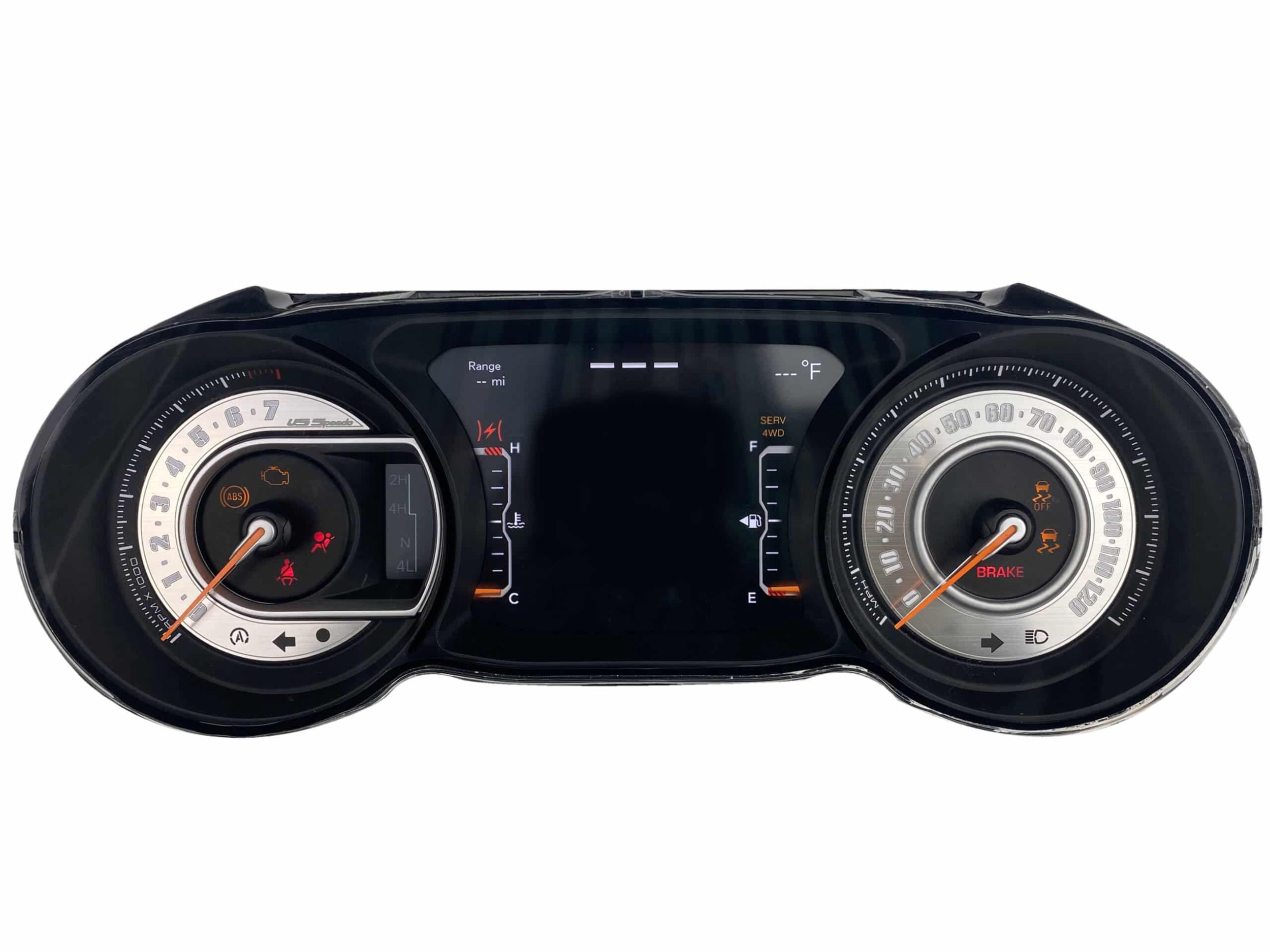 US Speedo Stainless Edition Custom Gauge Face for 2018-2022 Jeep ...