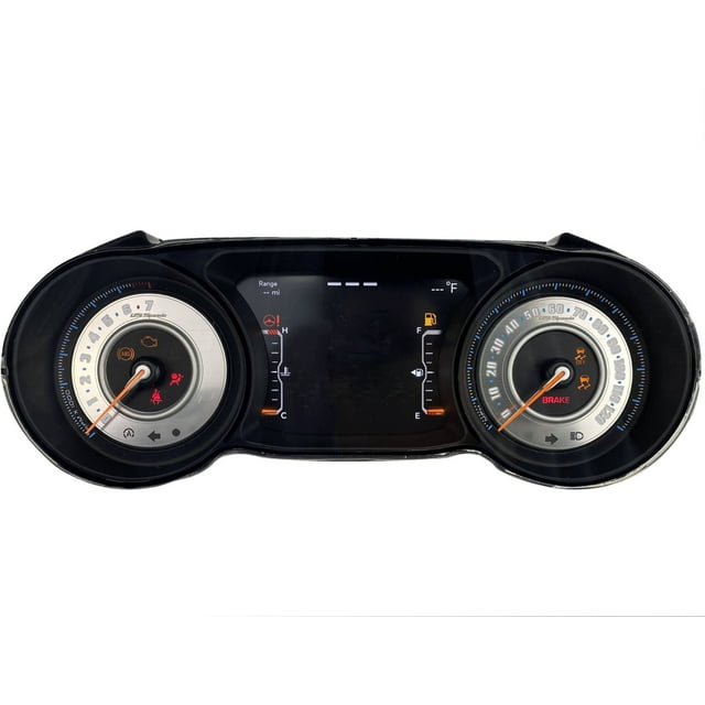 US Speedo Stainless Edition Custom Gauge Face for 2018-2022 Jeep ...