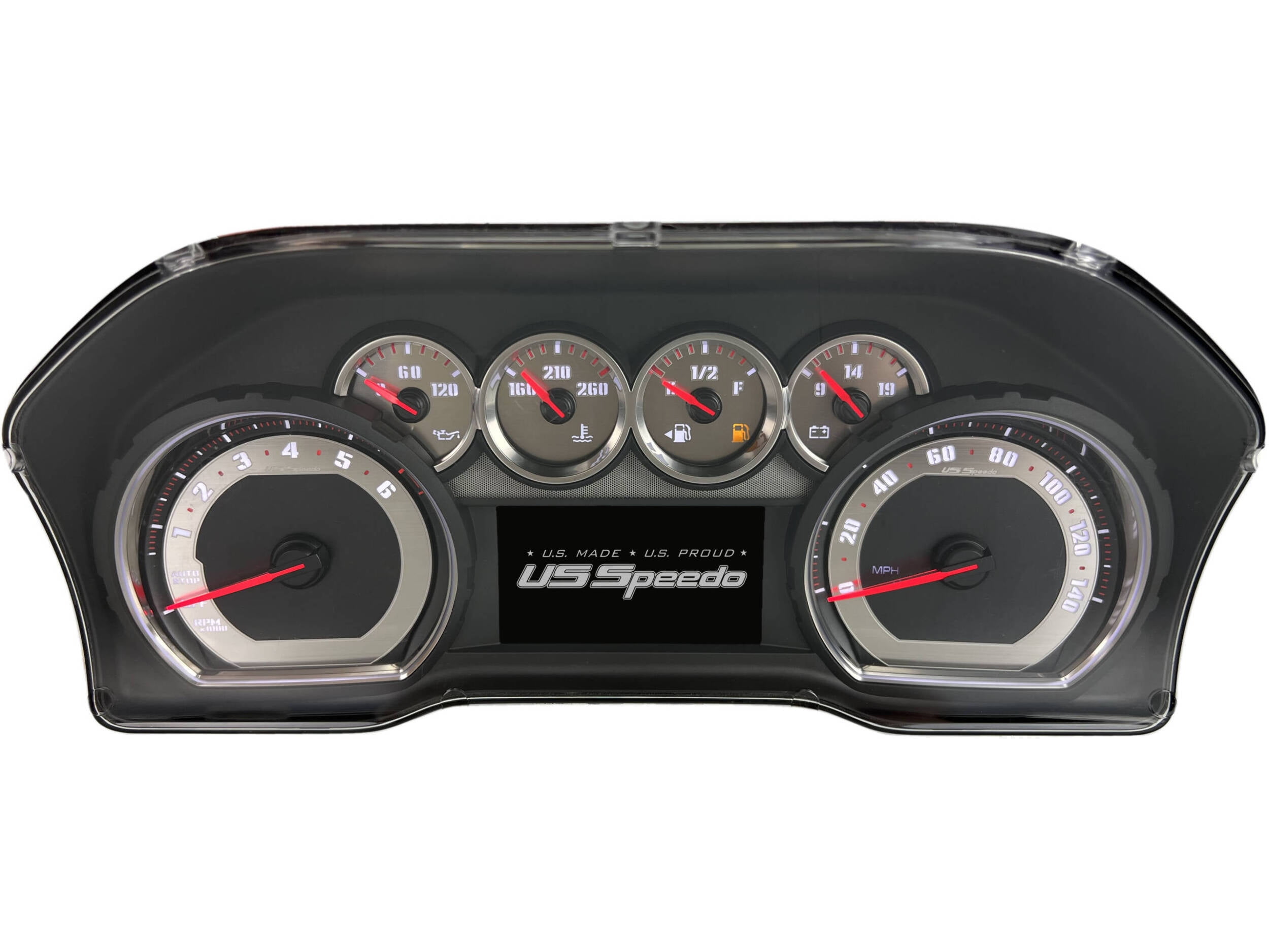 US Speedo Stainless Edition Custom Gauge Face for 2019-2022 Chevrolet ...