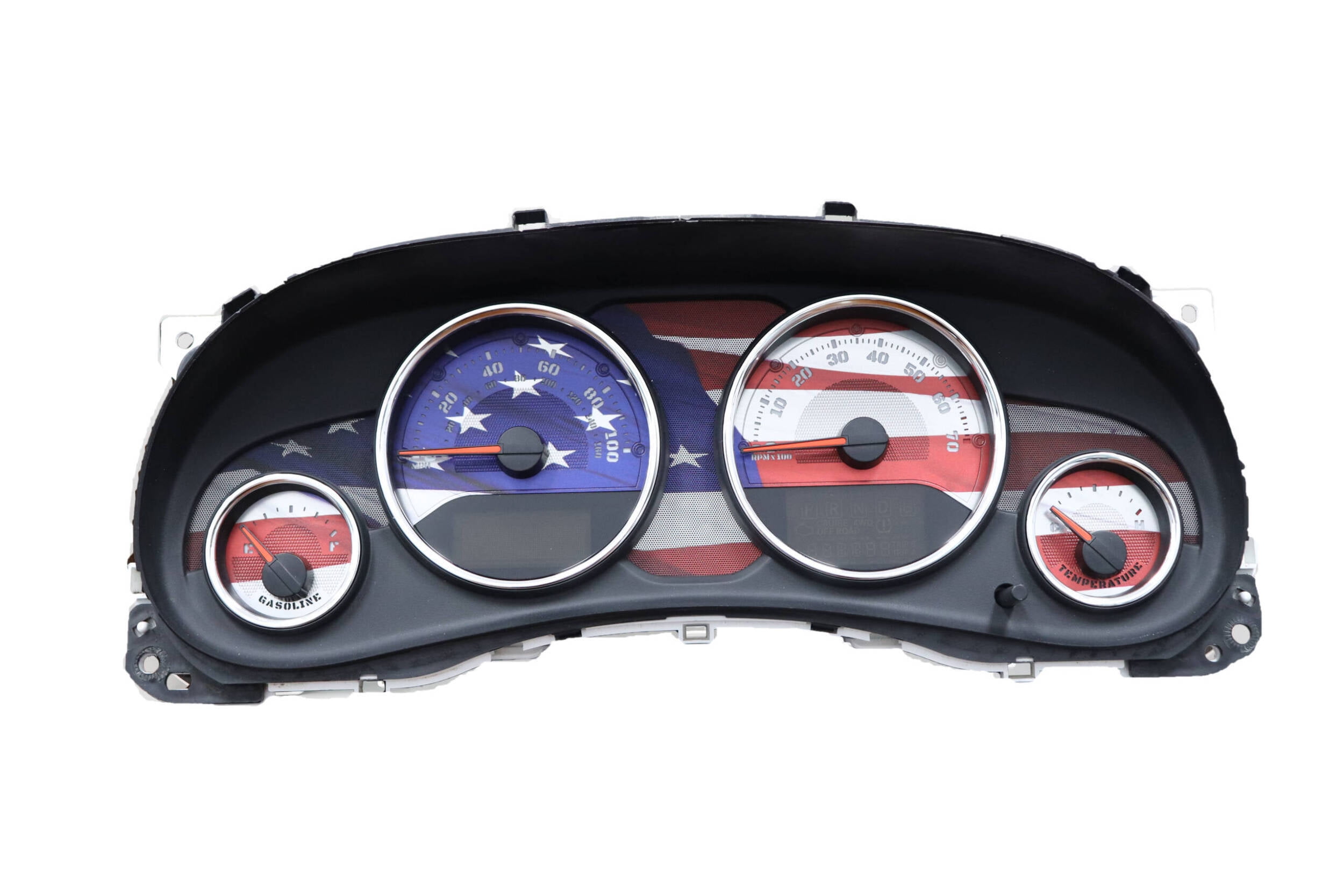 US Speedo U.S. Proud Edition Custom Gauge Face for 2015-2018 Jeep ...