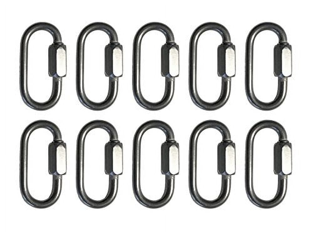 US Stainless 10 Pieces Stainless Steel 316 Quick Link 3.5mm 1/8" Marine ...