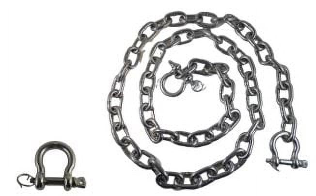 US Stainless Stainless Steel 316 Anchor Chain 5/16" or 8mm by 10' Long ...