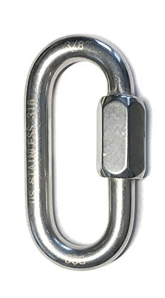 US Stainless Stainless Steel 316 Quick Link 3/8" Marine Grade - Walmart.com