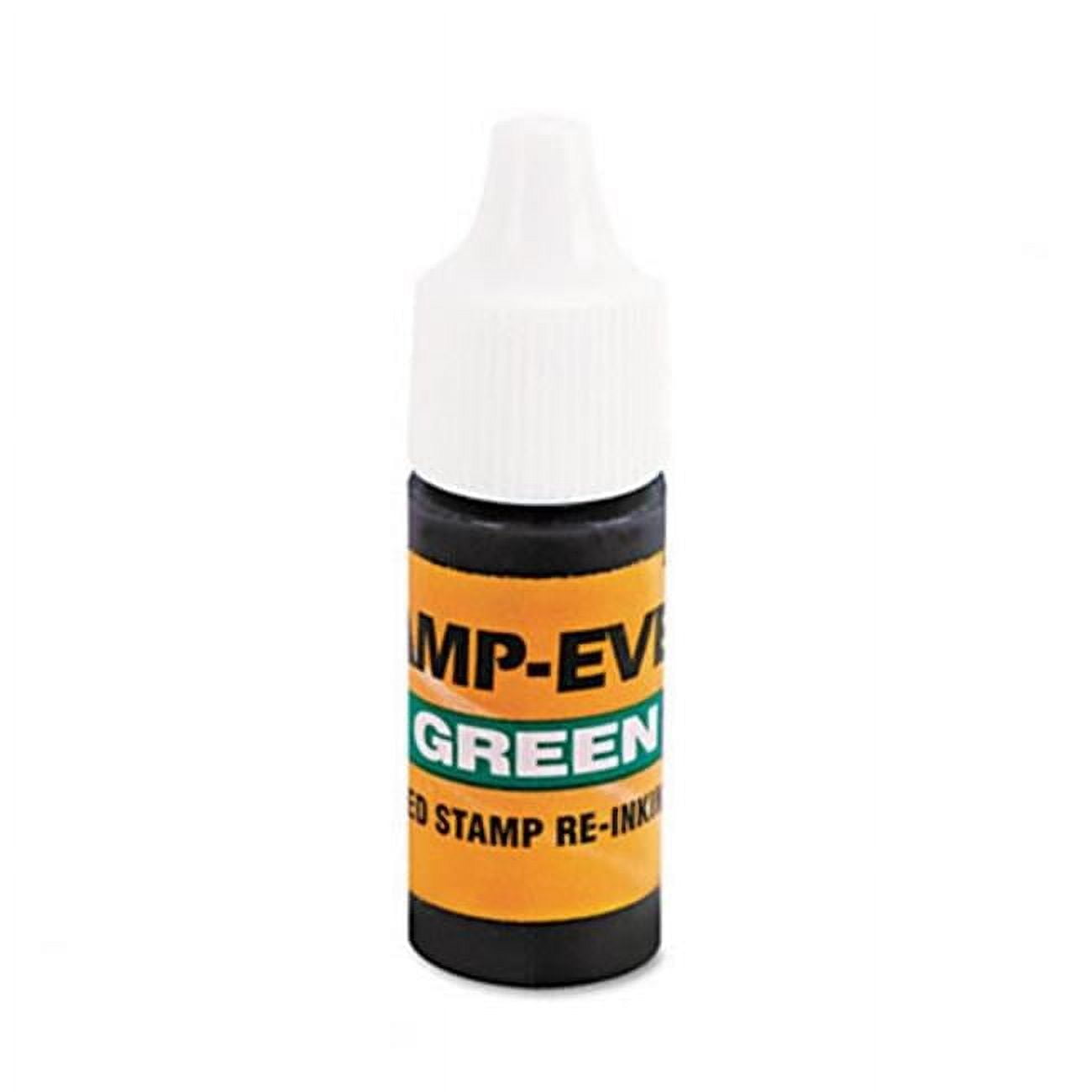US Stamp Refill Ink for Clik and Universal Stamps 7ml-Bottle Green ...