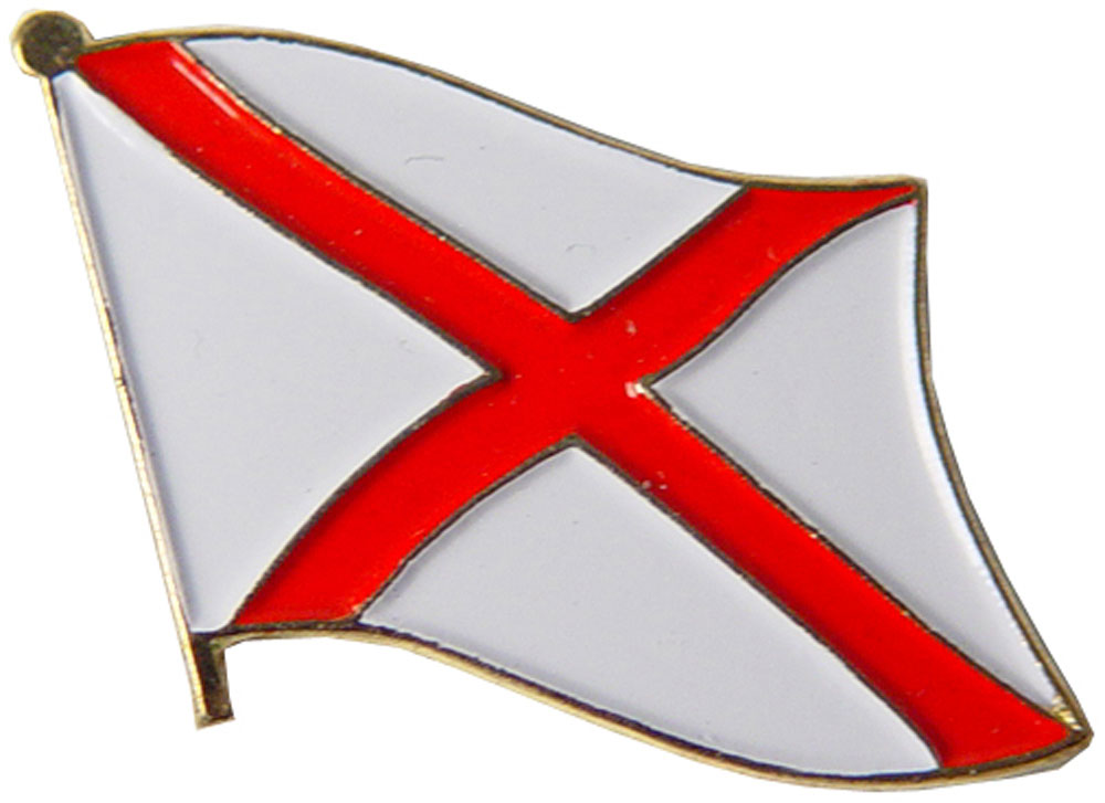 US States Alabama Flag - Official Licensed, Novelty Patriotic Enamel ...