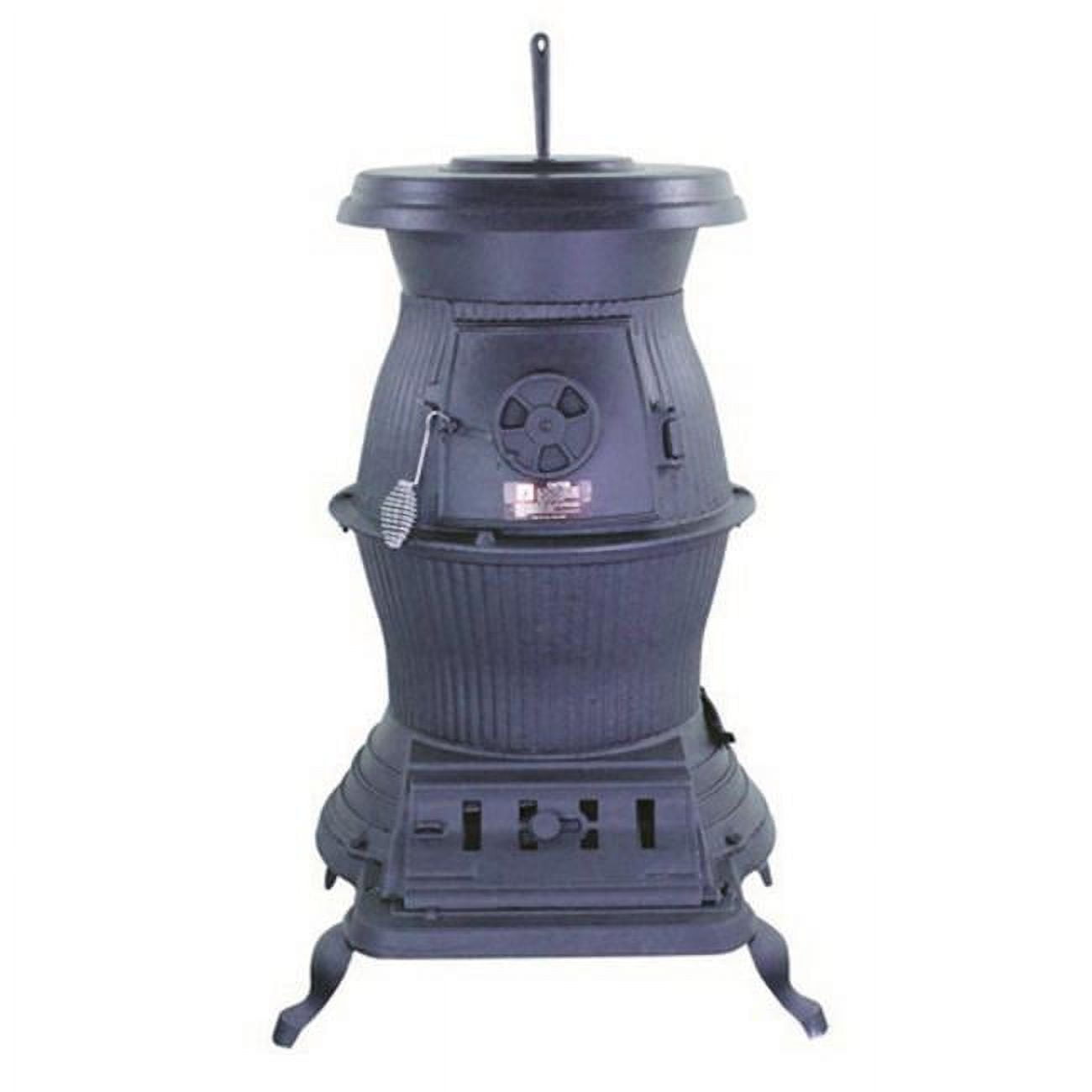 Railroad Cast Iron Potbelly Coal Stove for Cooking - Walmart.com