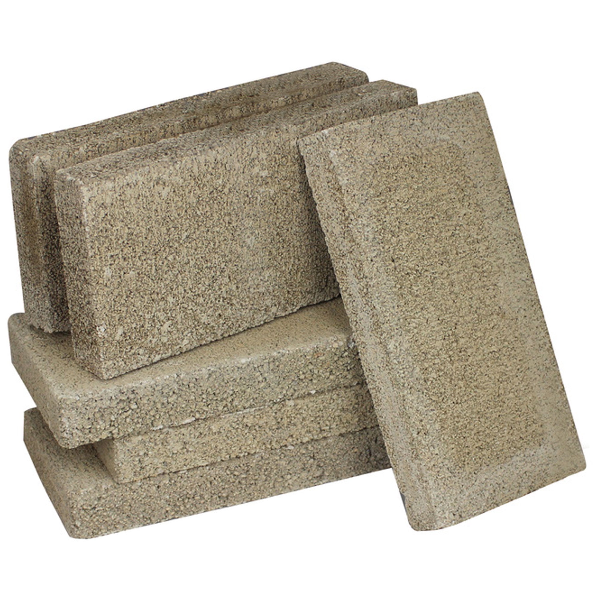 "US Stove Company Ceramic Fire Bricks Set, 4.5 x 9 x 1.25"", for Wood ...