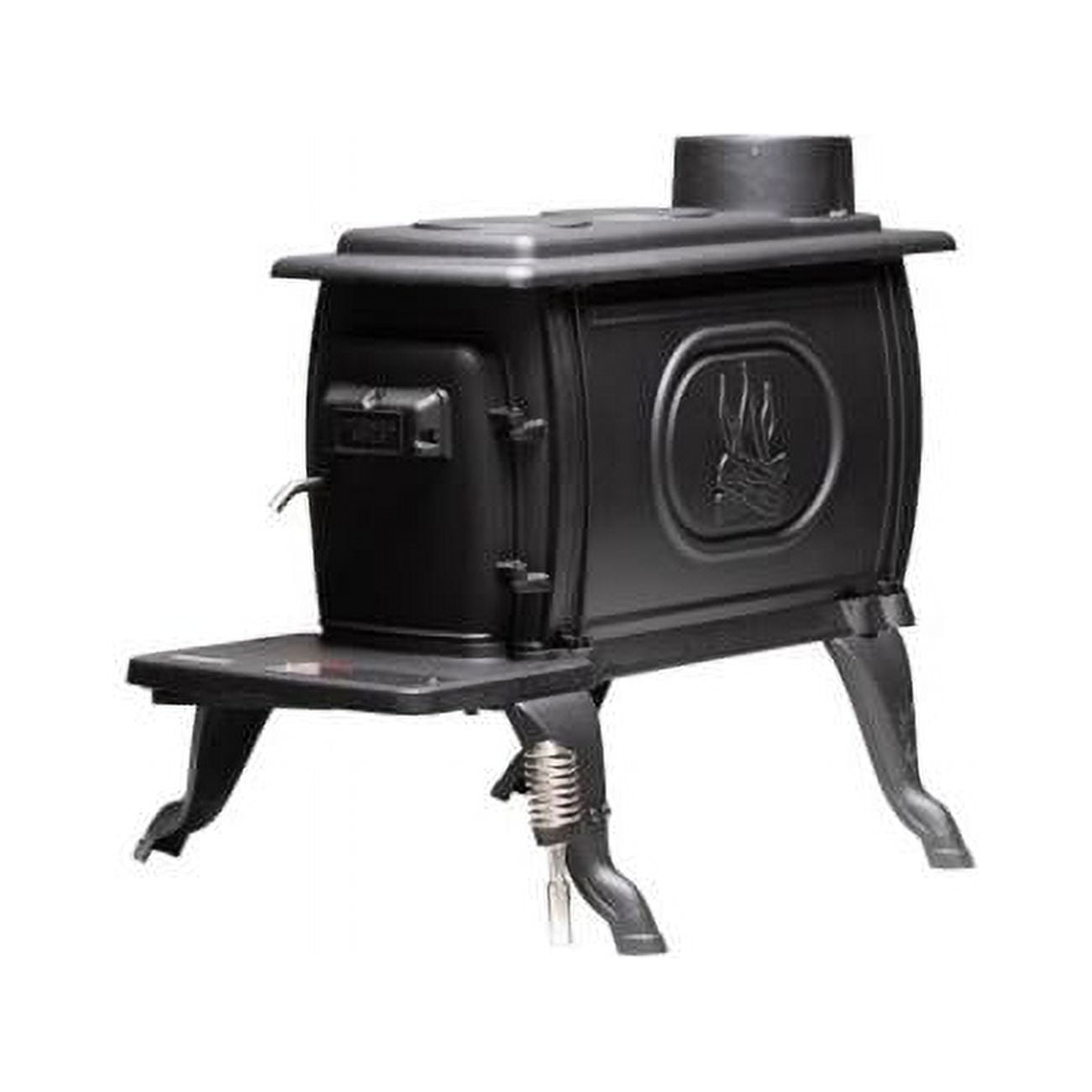 United States Stove Cast Iron Wood Stove, EPA 2020 Certified, Ideal for ...