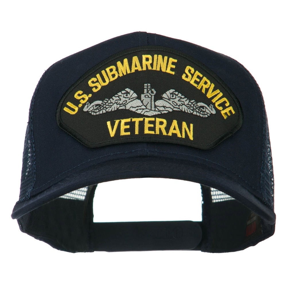 US Submarine Service Veteran Patched Mesh Back Cap - Navy OSFM ...