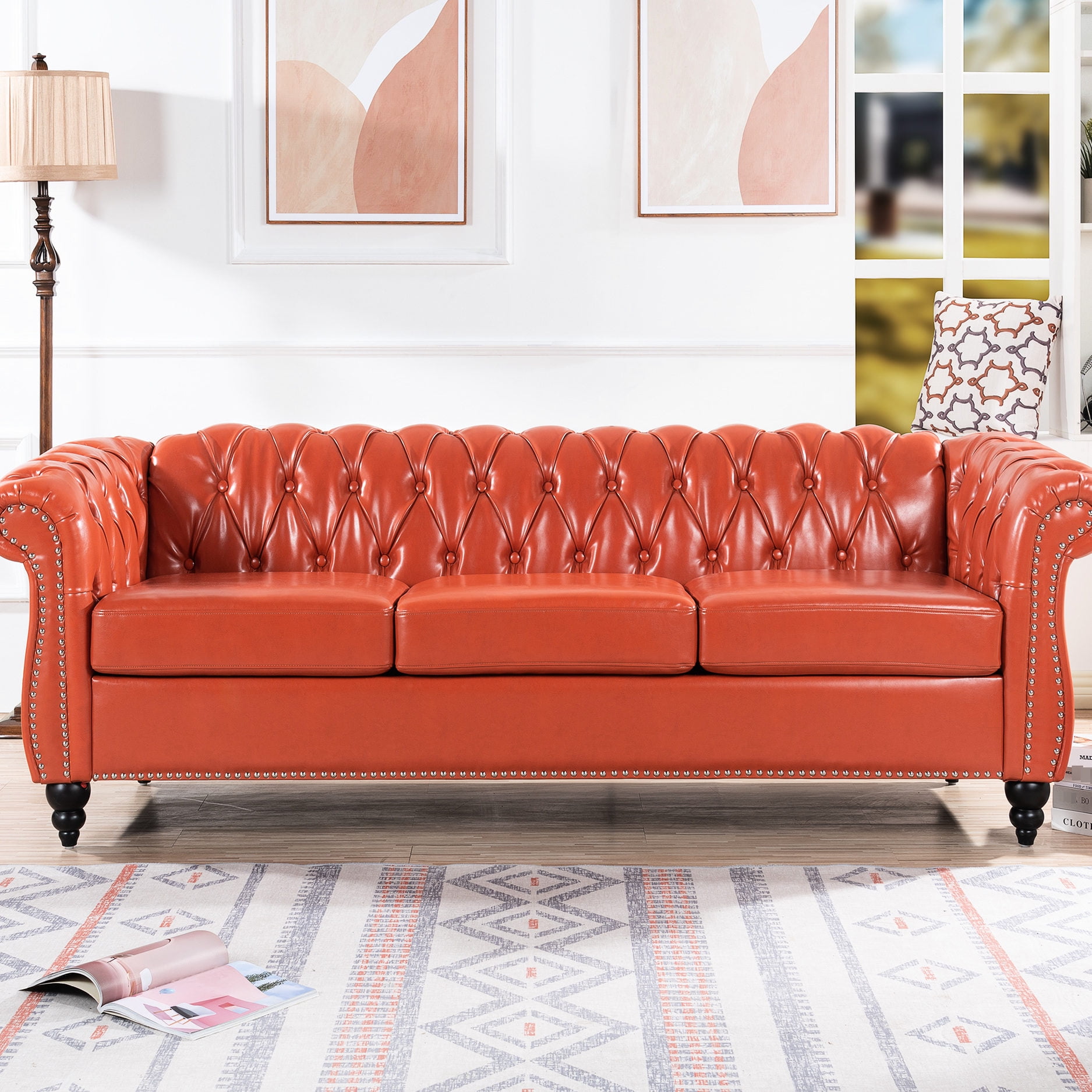 US TB117 Compliant Sofa+Staggered Deep Pull Buckles"-"Family Movie ...