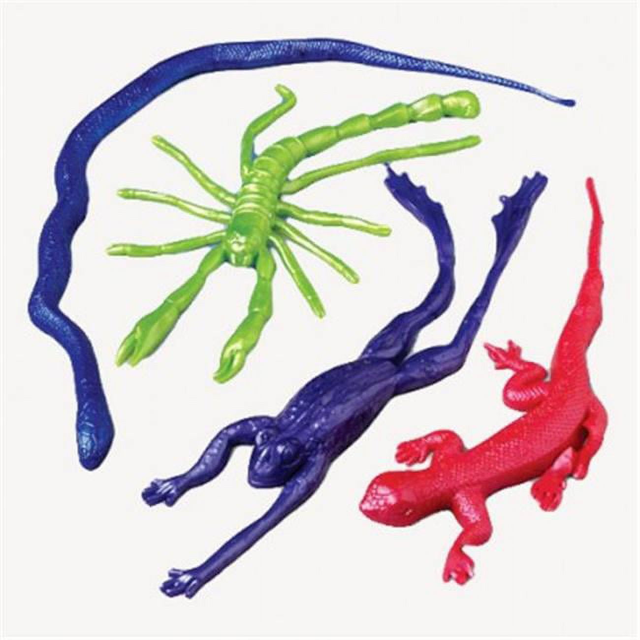 US Toy 1360X9 Sticky & Stretchy Jumbo Animals - 12 Per Pack - Pack of 9 ...