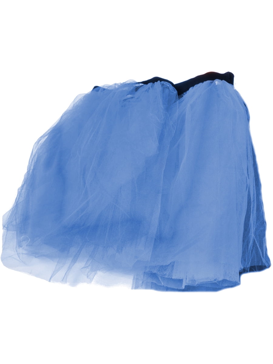 Blue Retro 80s Colorful Neon Assorted Color Tu Tu Tutu Skirt Costume ...