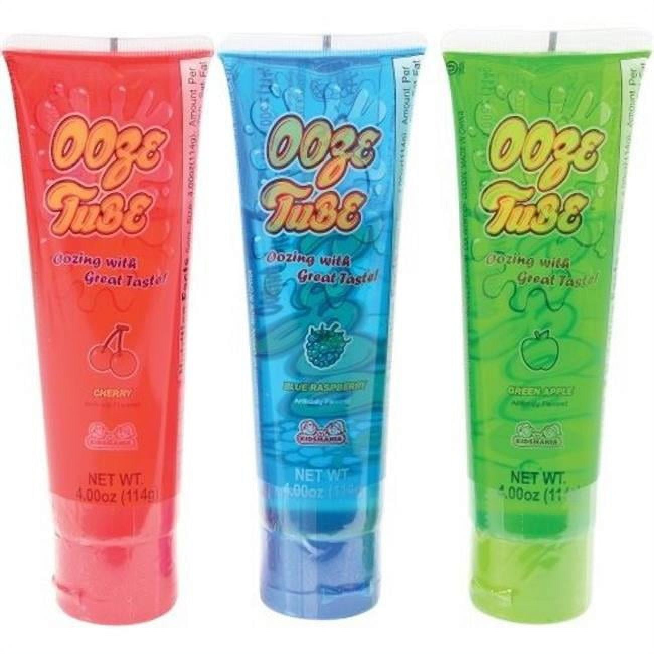 US Toy CA621 4 oz Ooze Tube Toys - 3 Assorted Tangy Flavors - Walmart.com