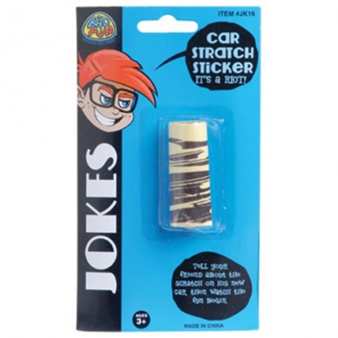 Car Truck Van Fake Scratch Adhesive Window Sticker Funny Decoration ...