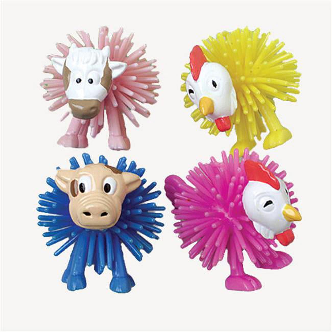 US Toy Company 1258 Wooly Farm Animals - Pack of 12 - Walmart.com