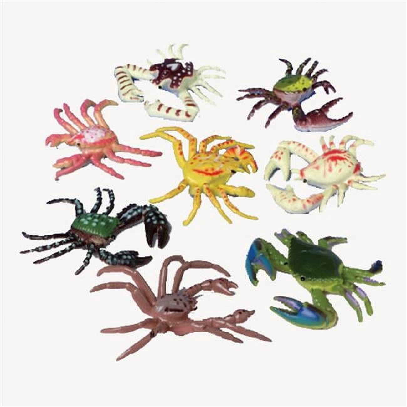 Plastic Toy Crabs Sea Creature Crustacean Colorful 12 Pack - Walmart.com
