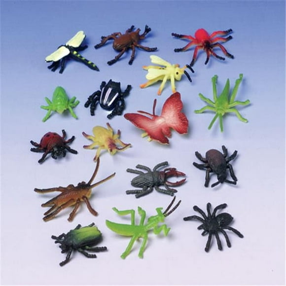 Toy Insects Collection Featuring Bugs Spiders and Butterflies for Kids