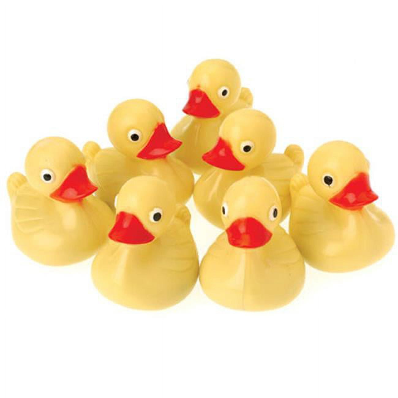 US Toy Company GS595 Duck Pond Floaters-Yellow- Pack of 12 - Walmart.com