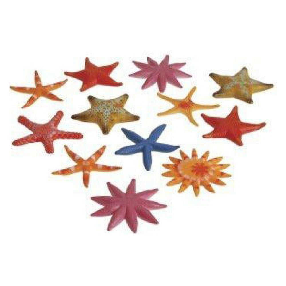 US Toy Design Plastic Starfish Action Figure (Lot of 12), Assorted ...