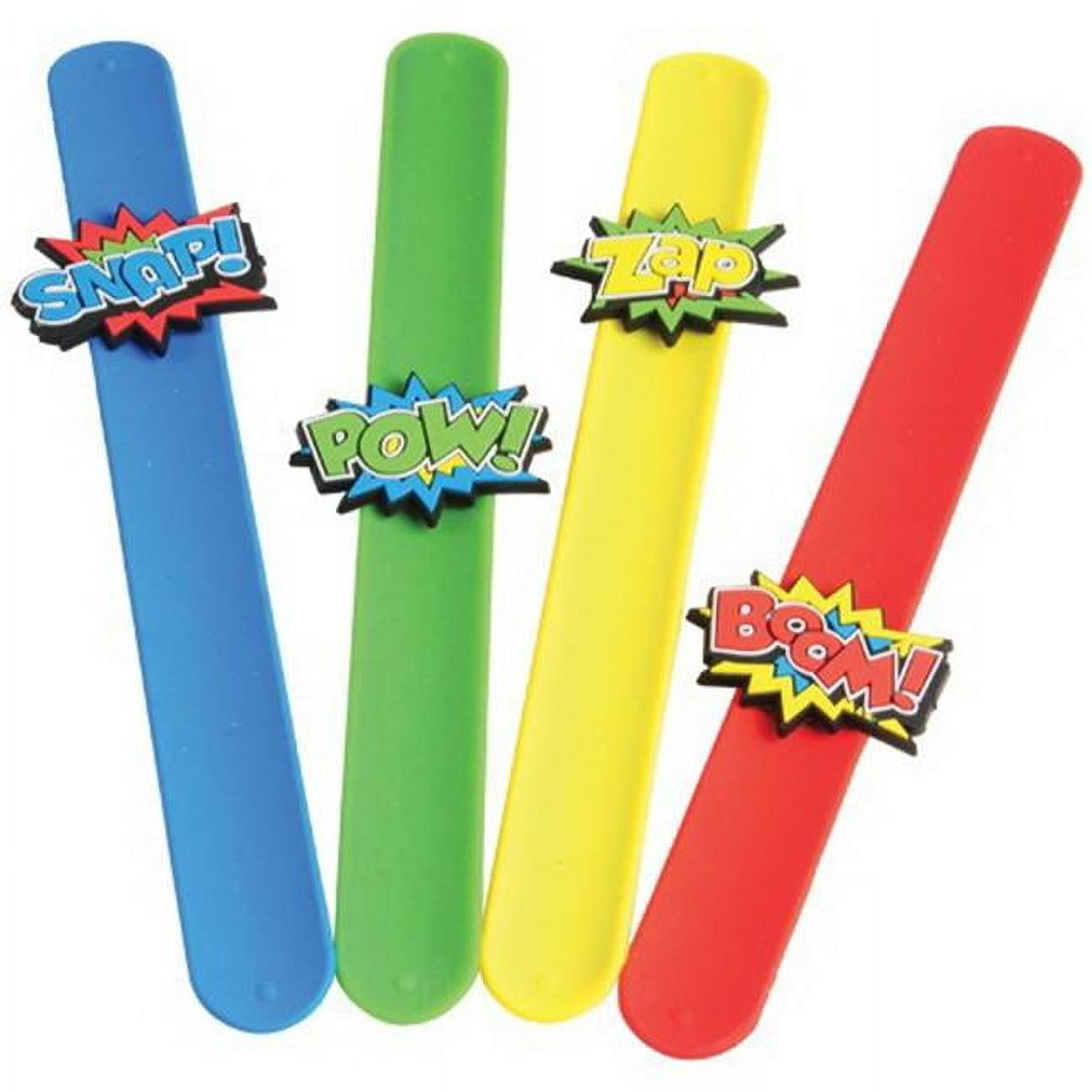 US Toy JA830 Superhero Slap Bracelets - Walmart.com