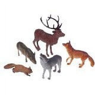 US Toy Woodland Forest Toy Animal Figures Action Figure (1 Dozen ...