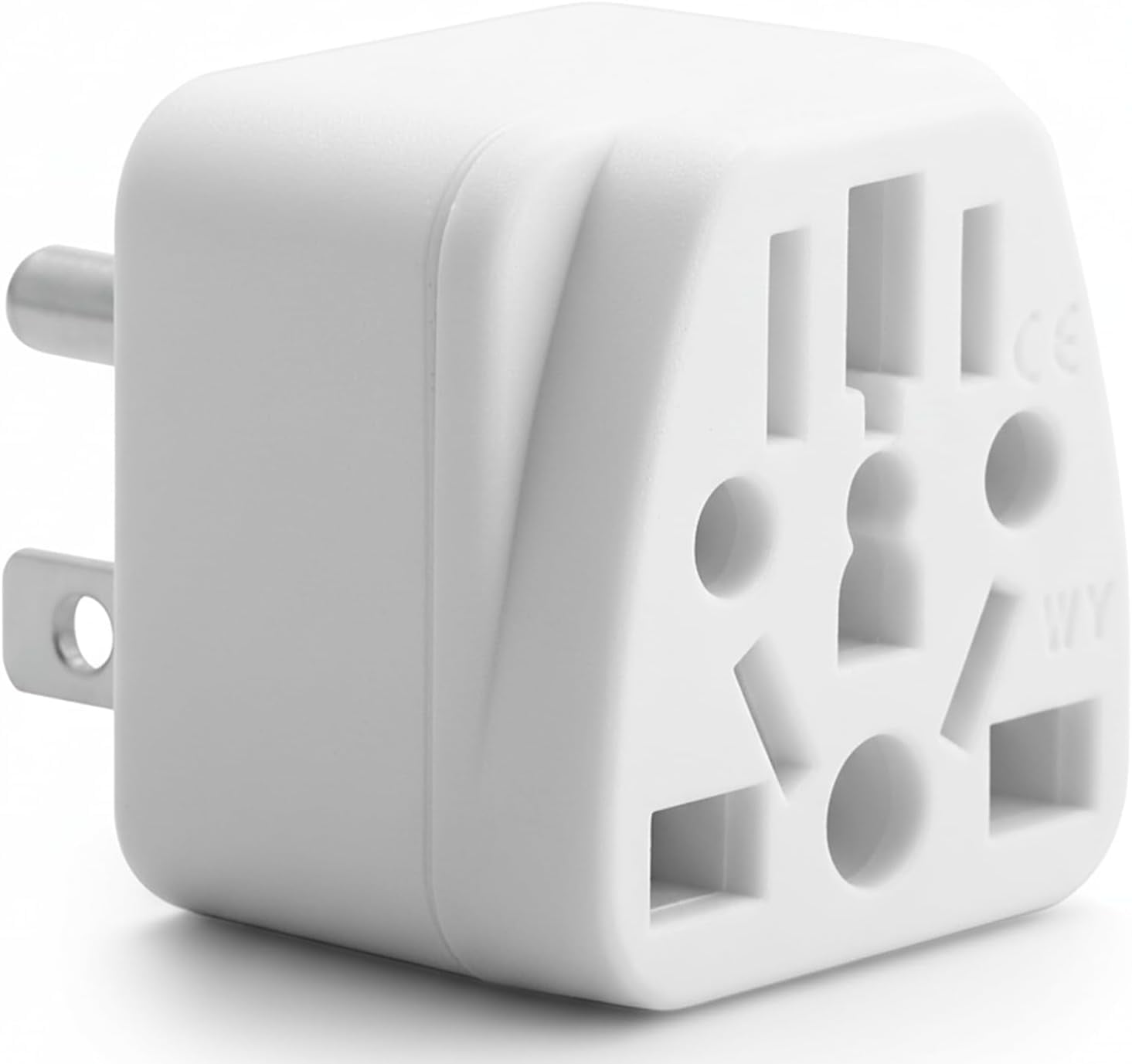 US Travel Plug Adapter, EU/UK/AU/CN/JP/Asia/Italy/Brazil to USA Type B ...