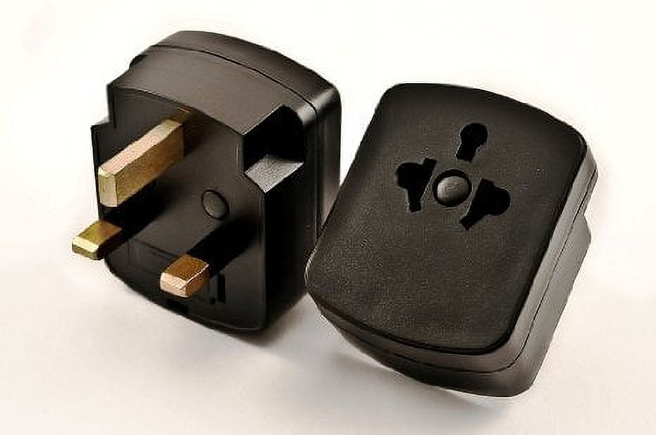 US USA to British UK Style Grounded Adapter Plug Type G American to ...