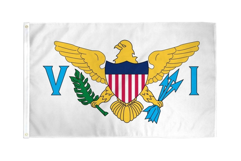 US Virgin Islands Flag 2x3ft Poly - Walmart.com