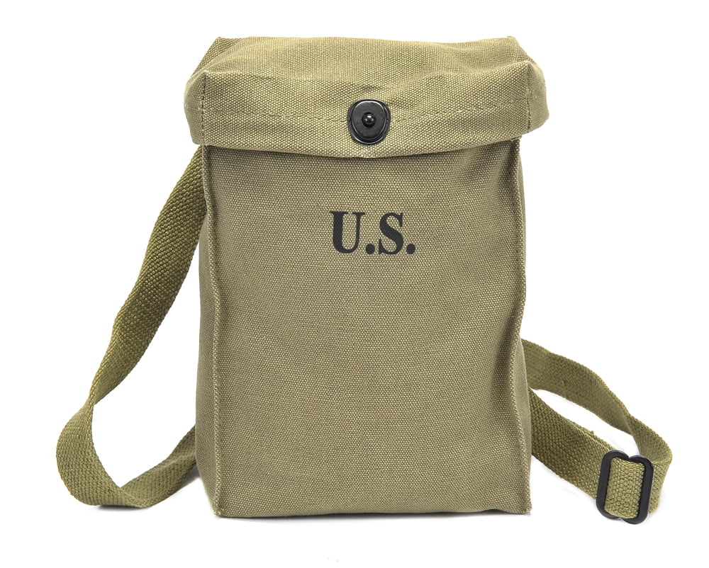 US WW2 Thompson or Grease Gun 30rd stick magazine pouch Marked JT&L ...