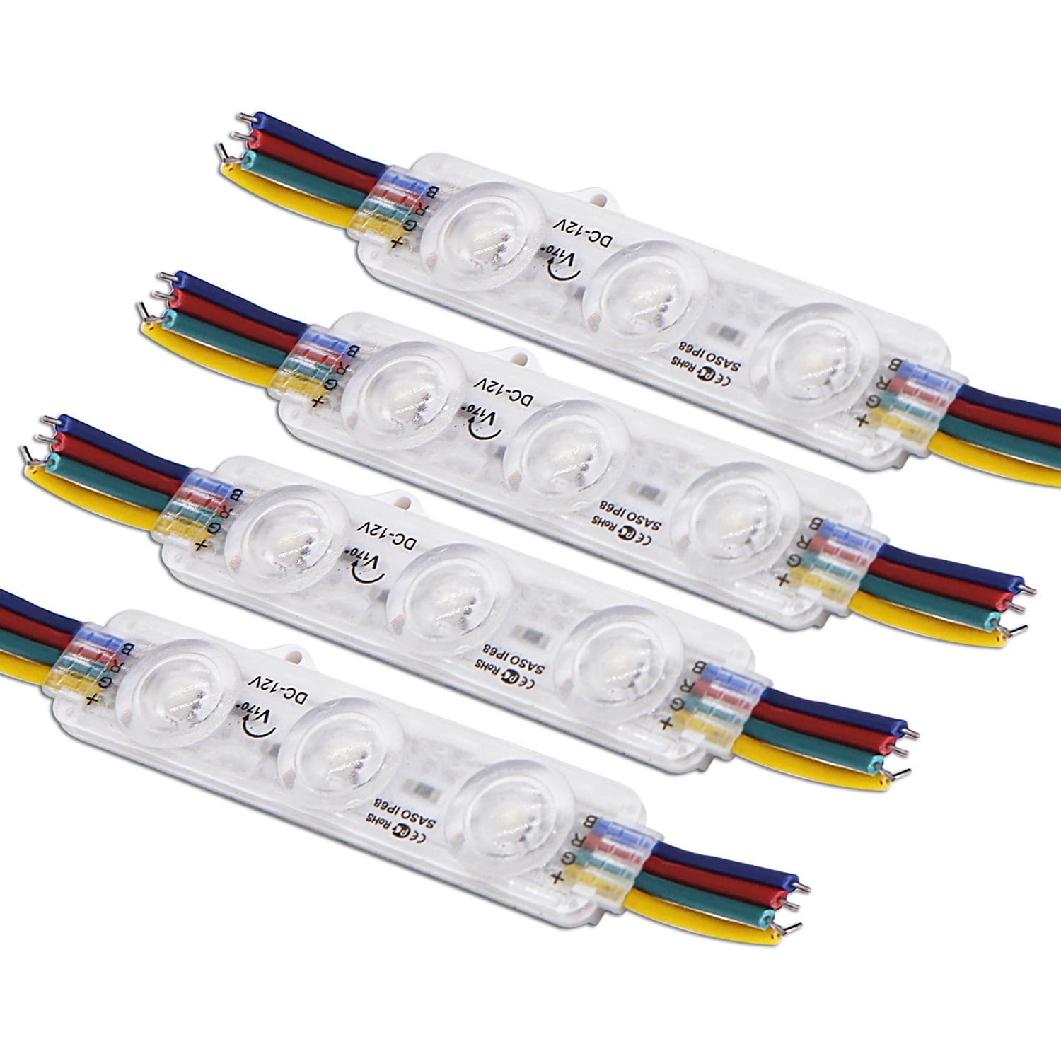 US Waterproof RGB 5050 LED Storefront Window Module Lights with Letter ...