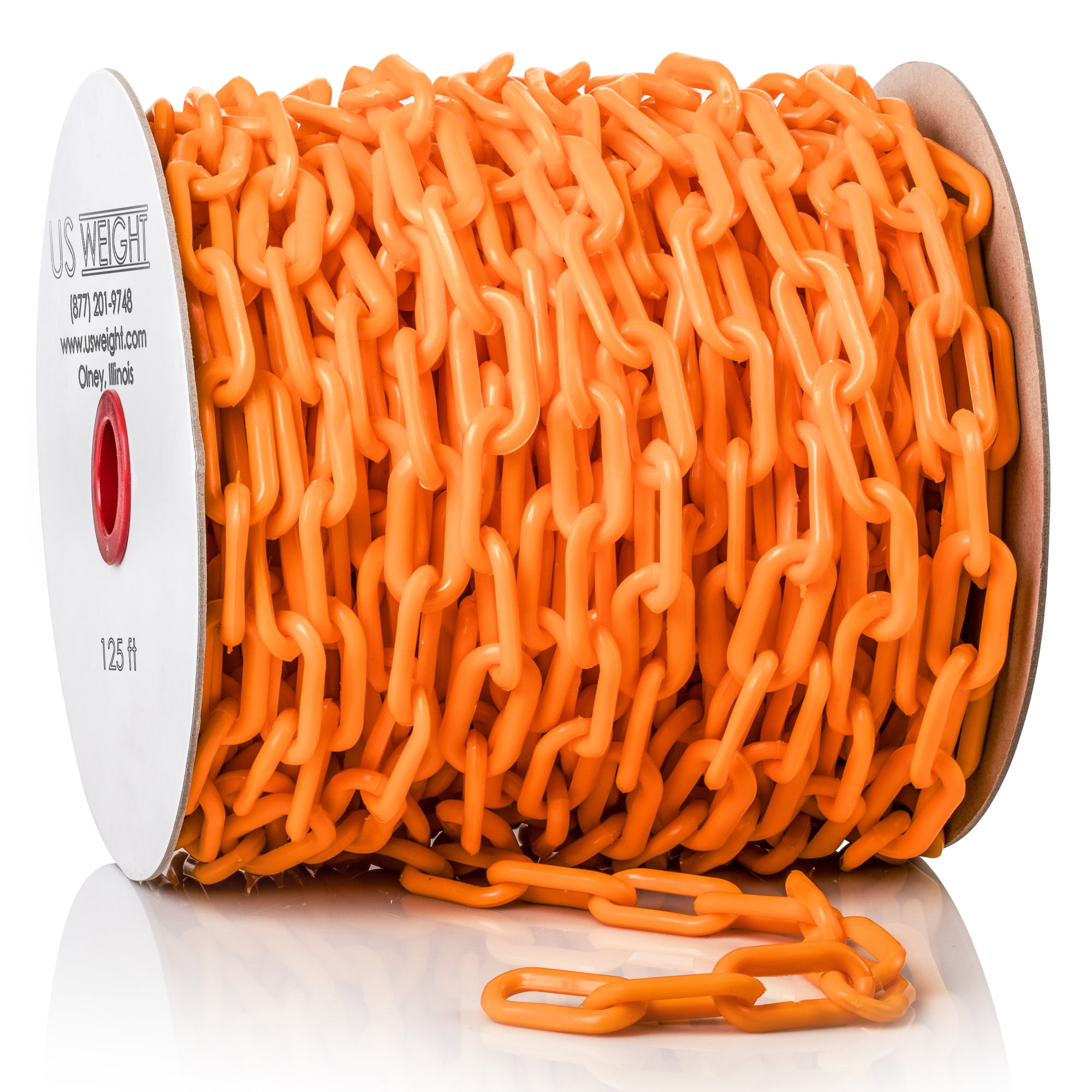 US Weight ChainBoss 2-Inch Plastic Chain – 125 Feet - Walmart.com