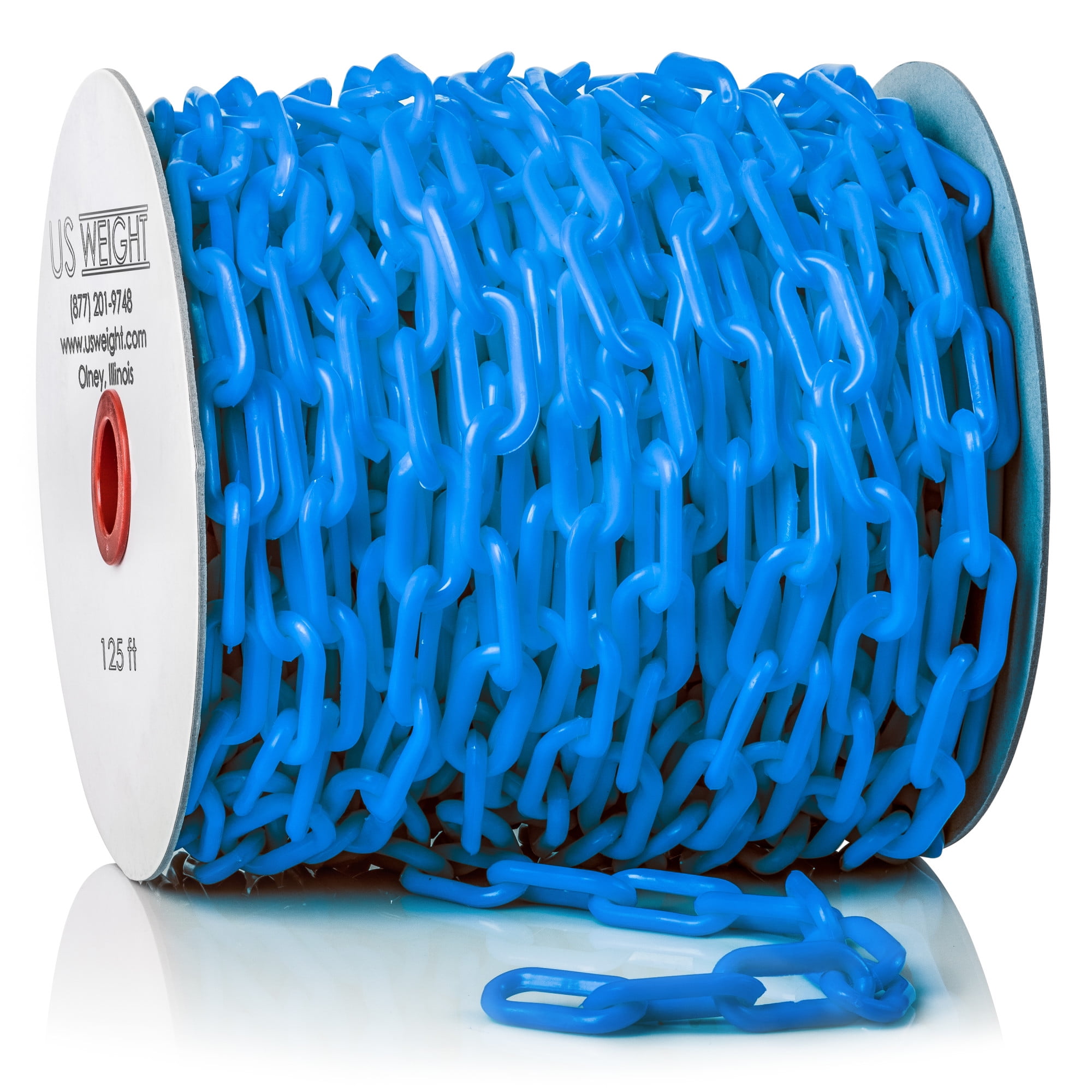 US Weight ChainBoss 2-Inch Plastic Chain – 125 Feet - Walmart.com