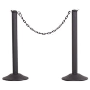 US Weight ChainBoss Outdoor/Indoor Stanchion with 10' of Plastic Chain ...