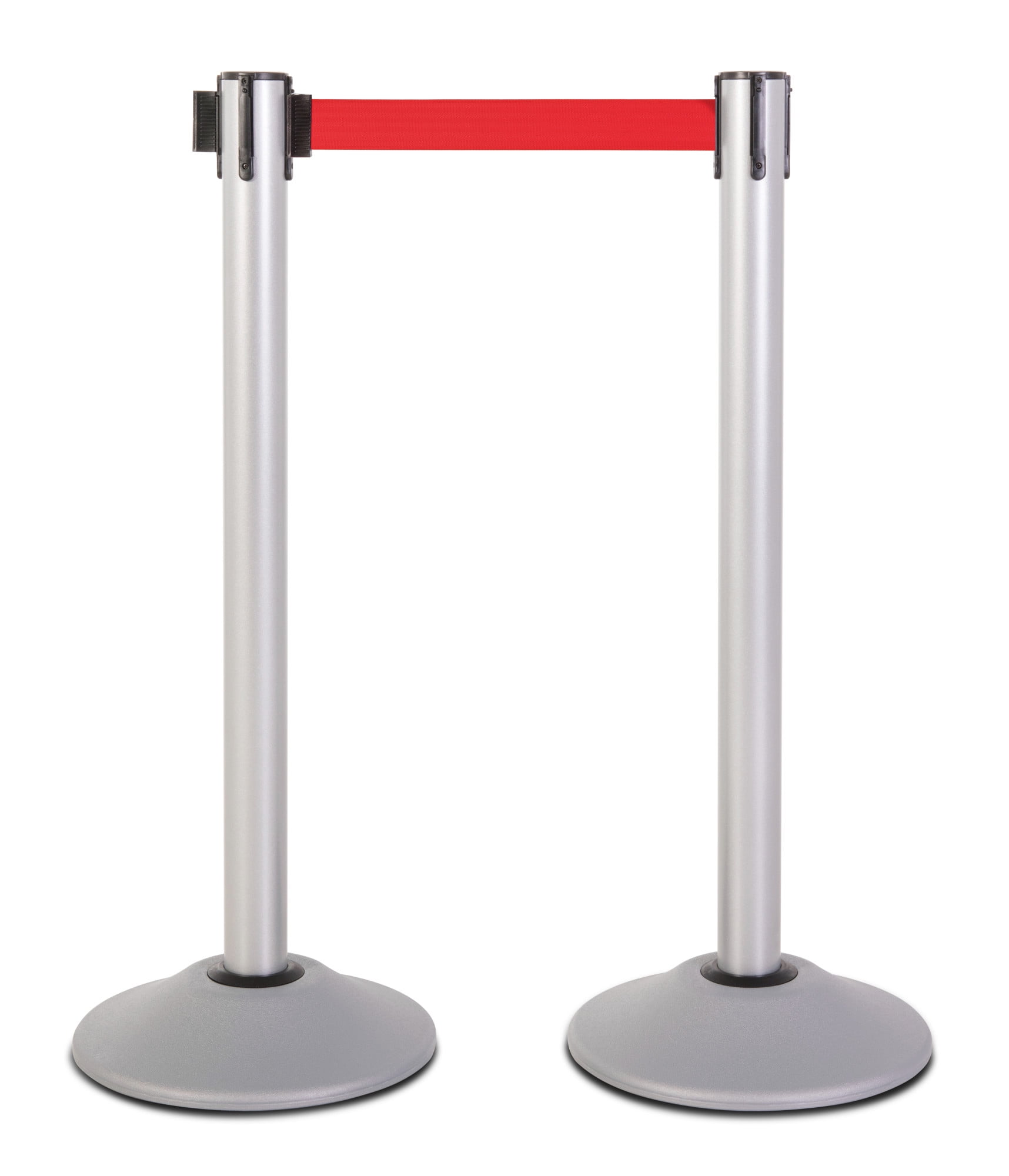 US Weight Heavy Duty Premium Steel Stanchion with 7.5-Foot Retractable ...