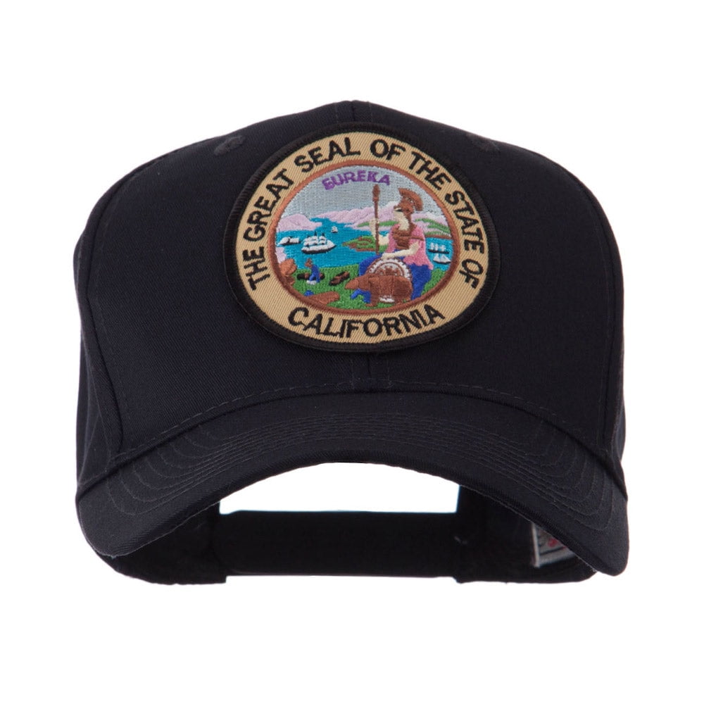 US Western State Seal Embroidered Patch Cap - California OSFM - Walmart.com