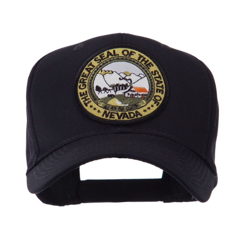 US Western State Seal Embroidered Patch Cap - Nevada OSFM - Walmart.com