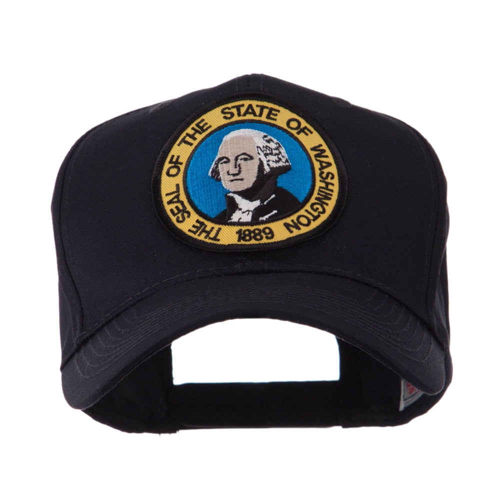 US Western State Seal Embroidered Patch Cap - Washington OSFM - Walmart.com