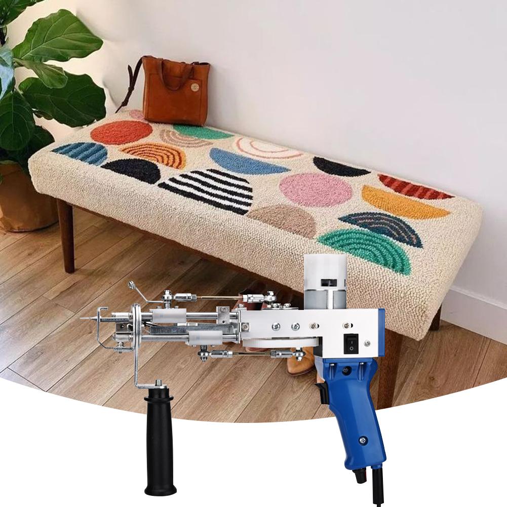 US standard 2 in 1 blue 2 in 1 carpet motor instrument carpet weaving ...
