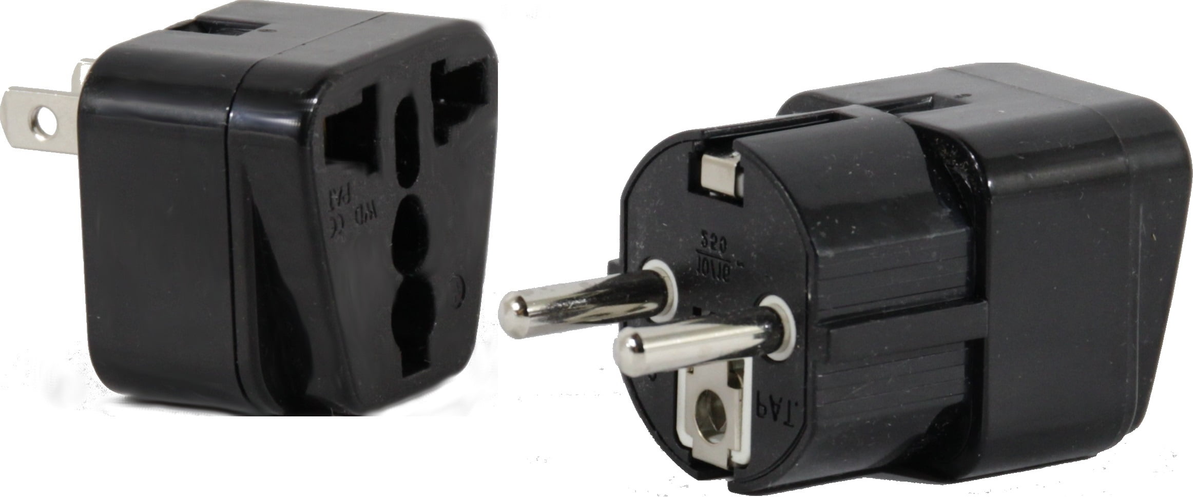 Plug in Solutions Travel Plug Adapter Type E(C/F) for US to Vietnam and ...
