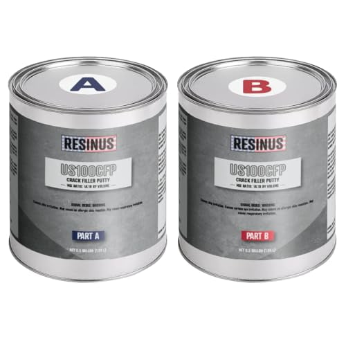 US100CFP Epoxy Crack Filler Putty | 1 Gallon Kit | Gray | Repair ...