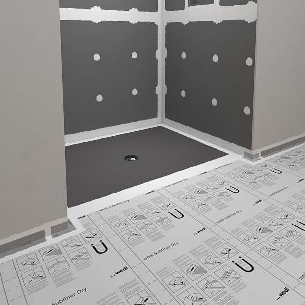 US5000008 Polyethylene Preformed Waterproofing Membrane Seamless Fleece ...