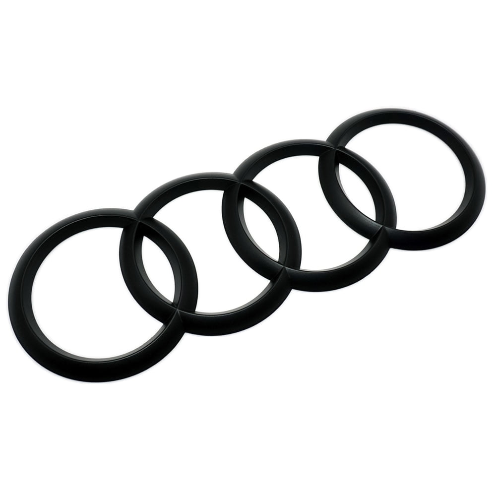 US85 Audi Sport 3D Ring Luggage Lid Adhesive Logo Emblem Badge Sticker ...