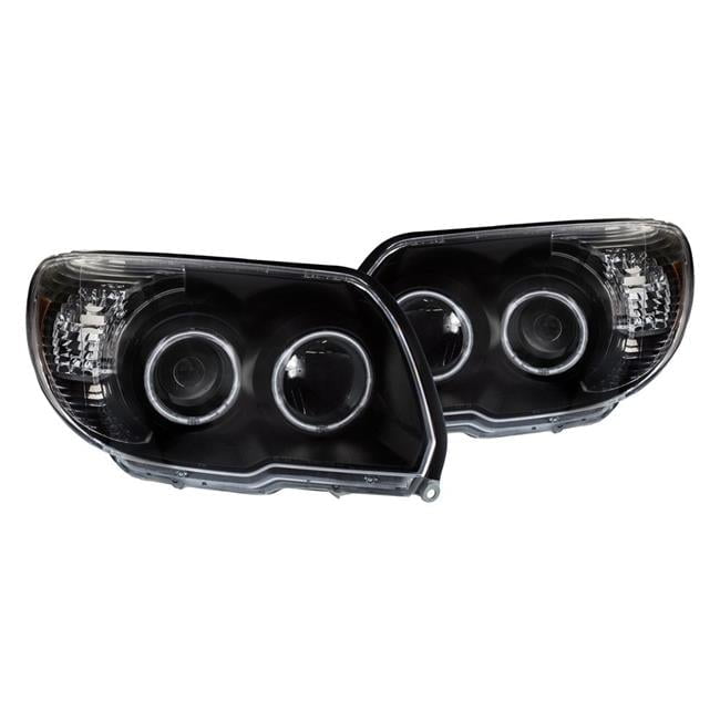 , USA 06-09 4 Runner Projector Headlights with U-Bar Black Clear ...