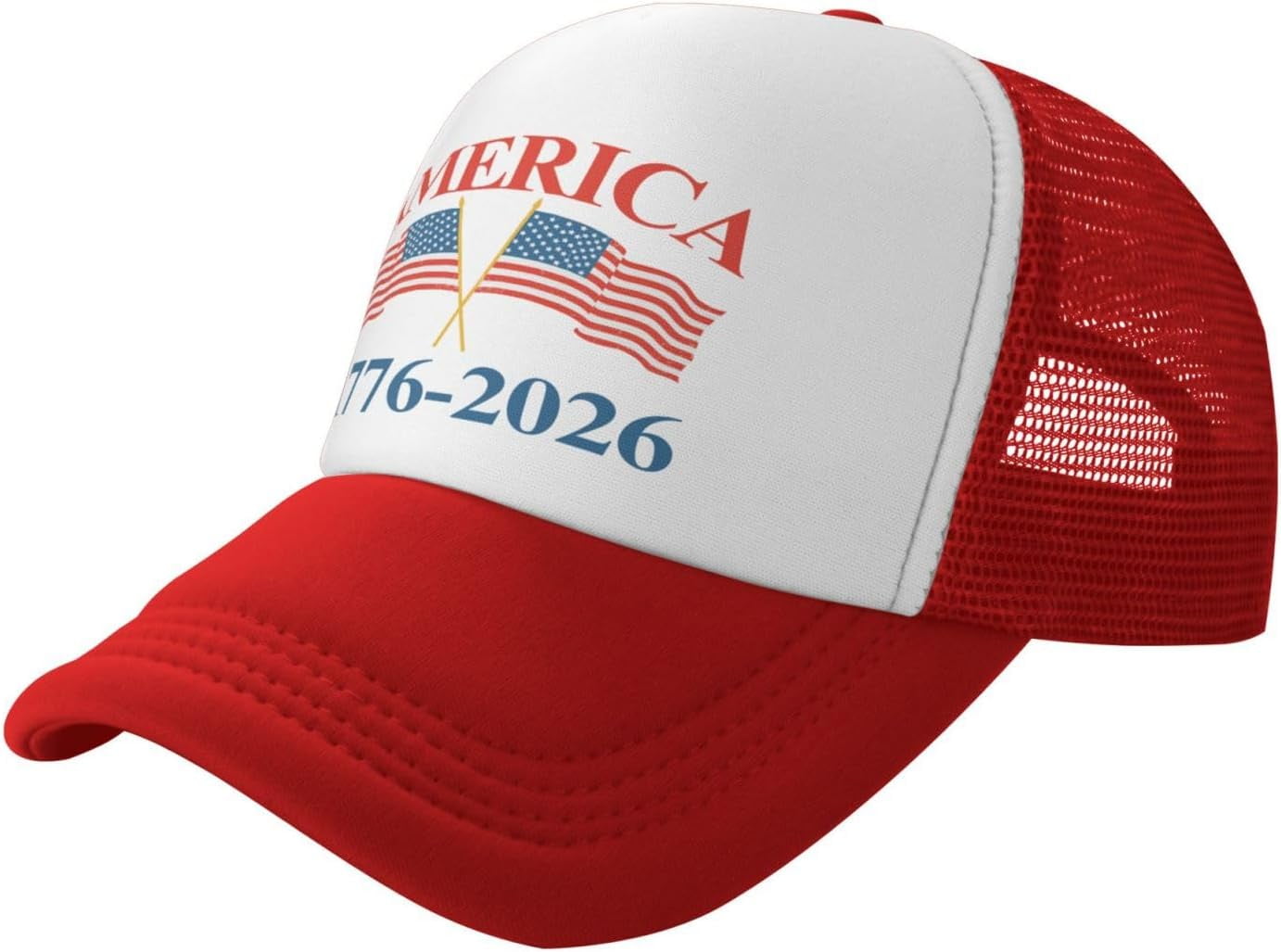 USA 1776-2026 Mesh-Back Dad Hat – Commemorative Cap Honoring 250 Years ...
