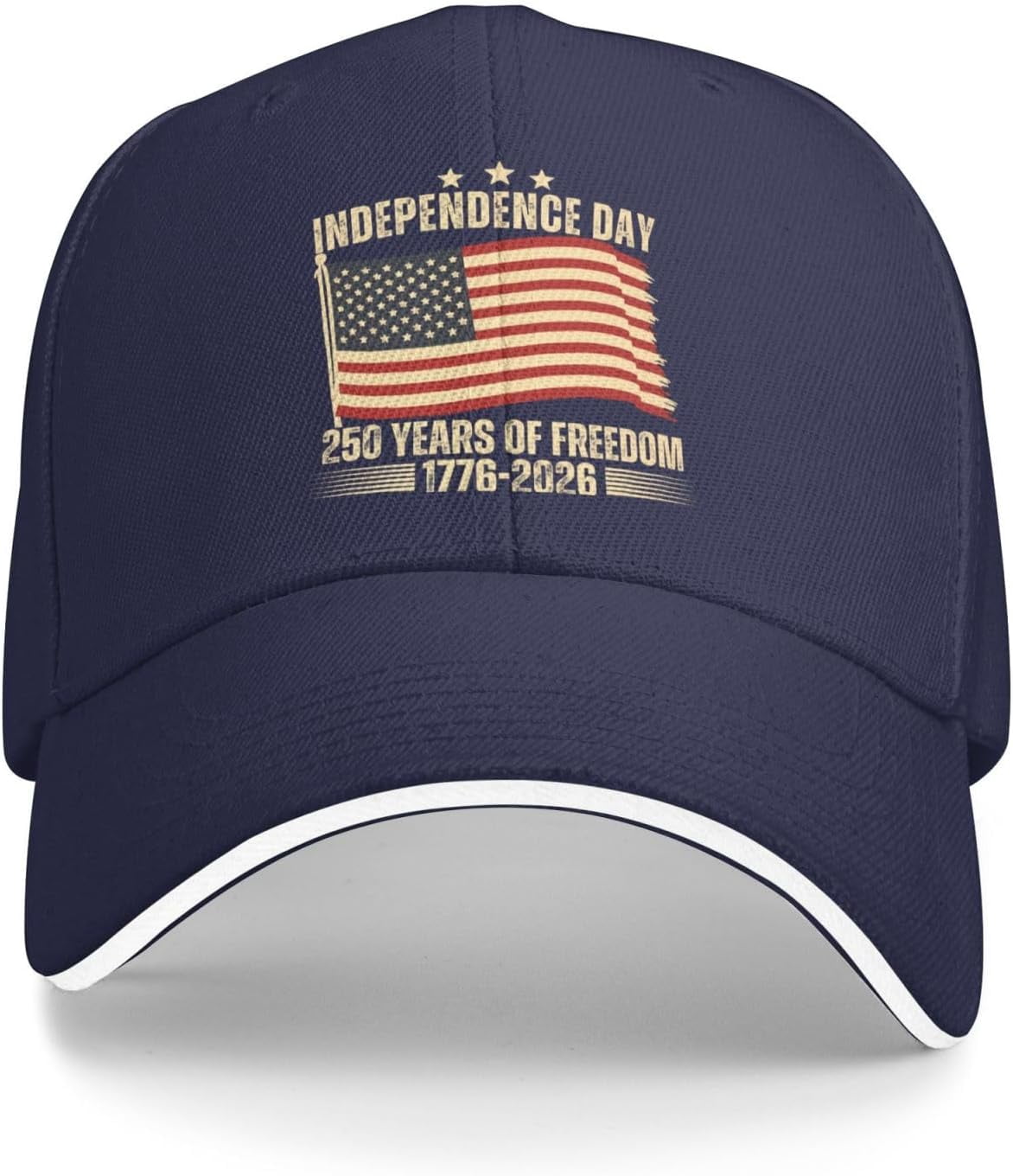 USA 1776 2026 hat 250 Years Freedom 4th of July Hats Baseball Cap ...